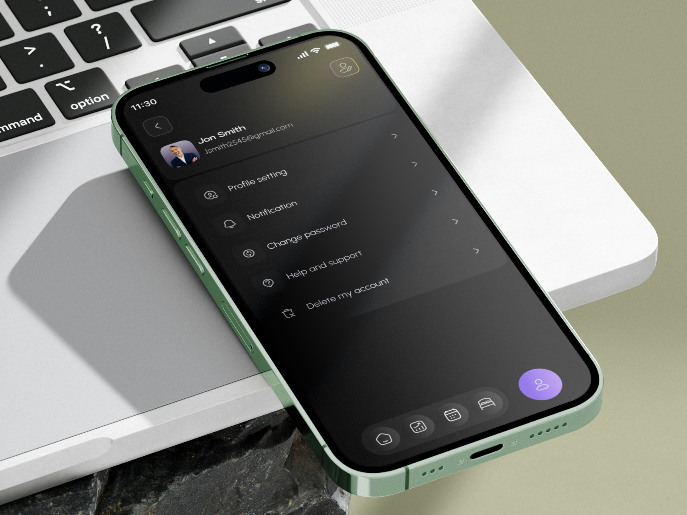 Sleep tracking mobile app by Imran Khan on Dribbble