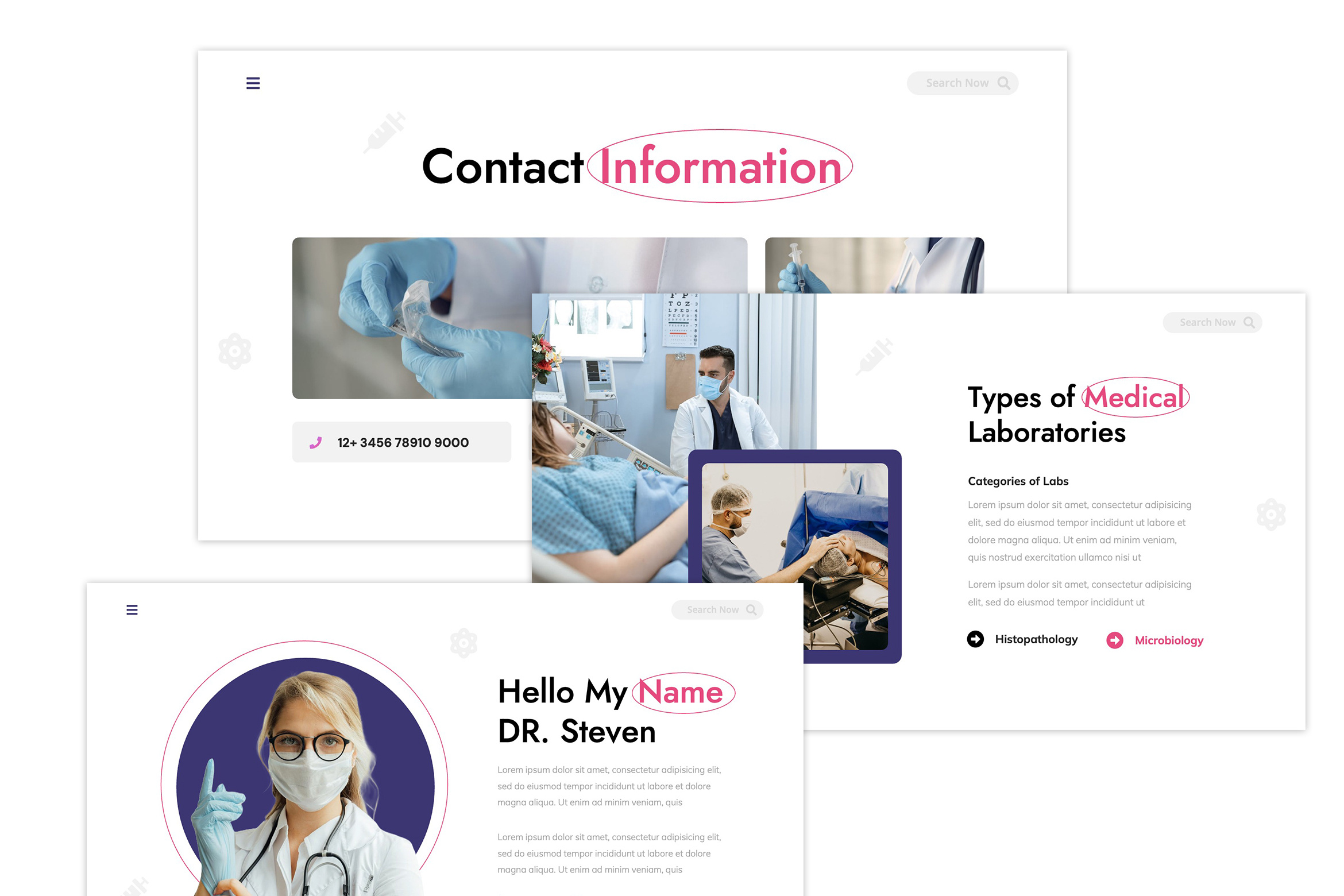 Medical Laboratory Presentation by hemera studio on Dribbble