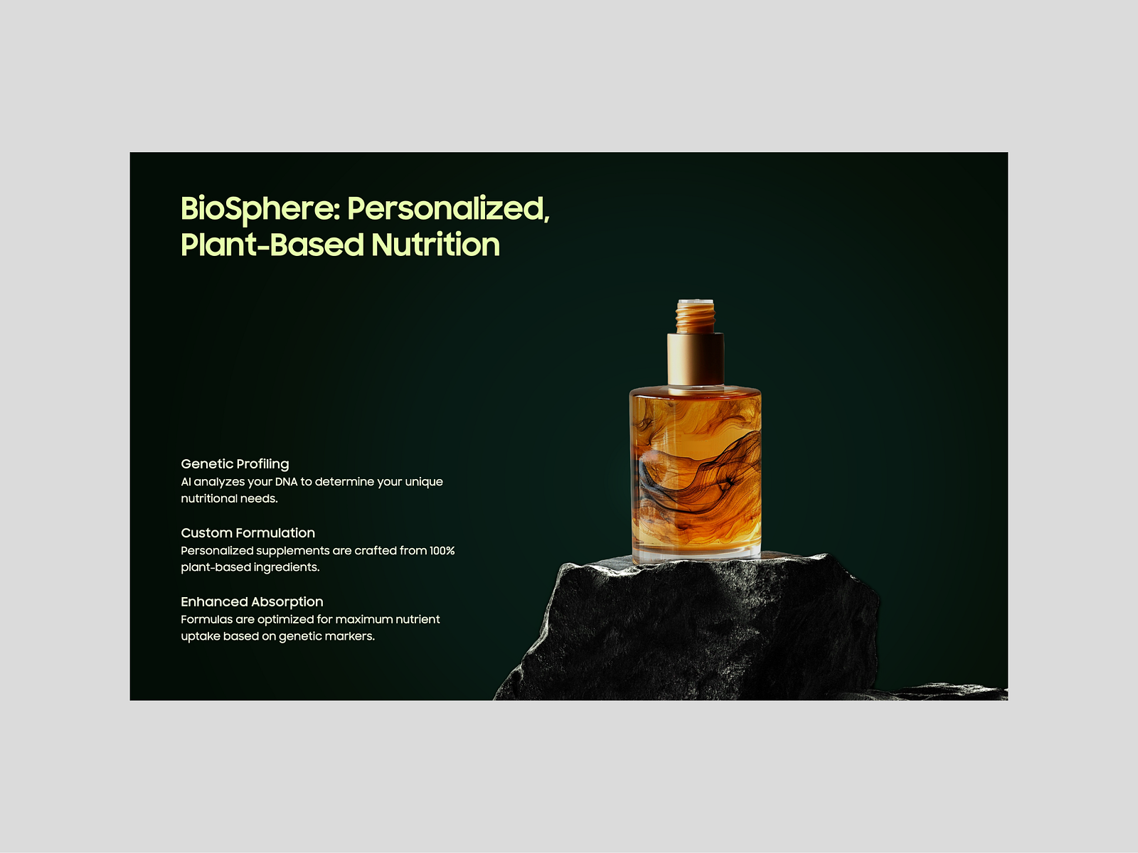 Minimalistic Product Slide Design - Product Presentation by Mansi ...