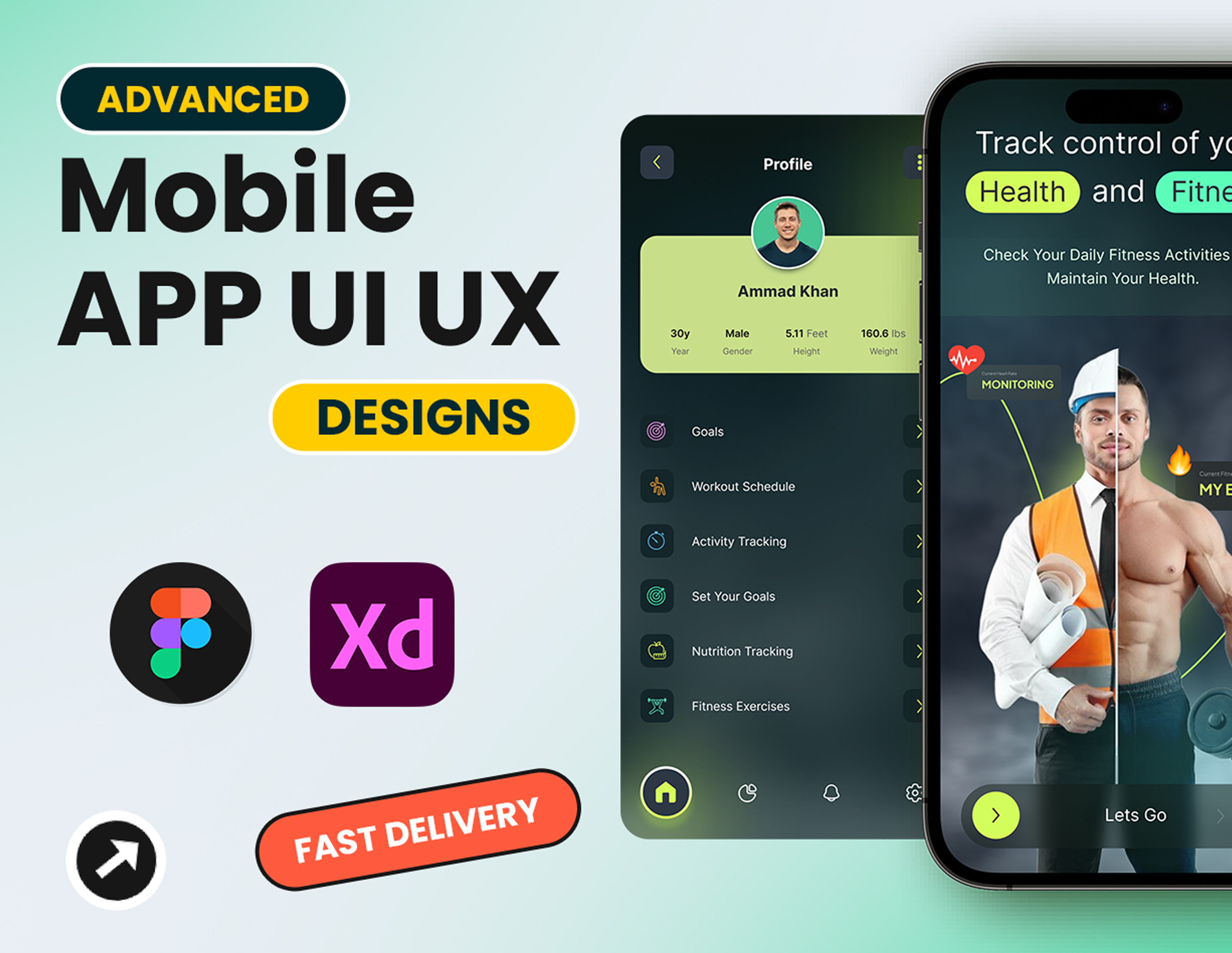 Mobile App Design by Ammad khan on Dribbble
