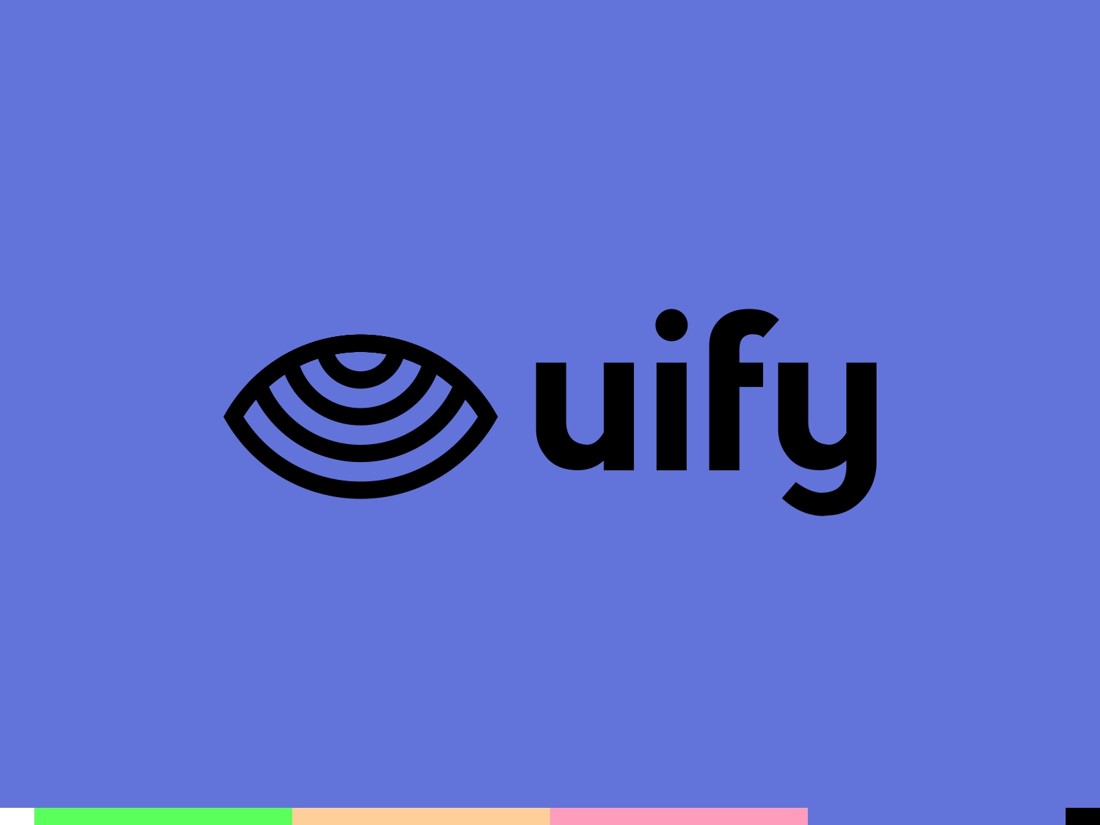 Uify, modular visual UI builder logo design by Alex Tass, logo designer ...
