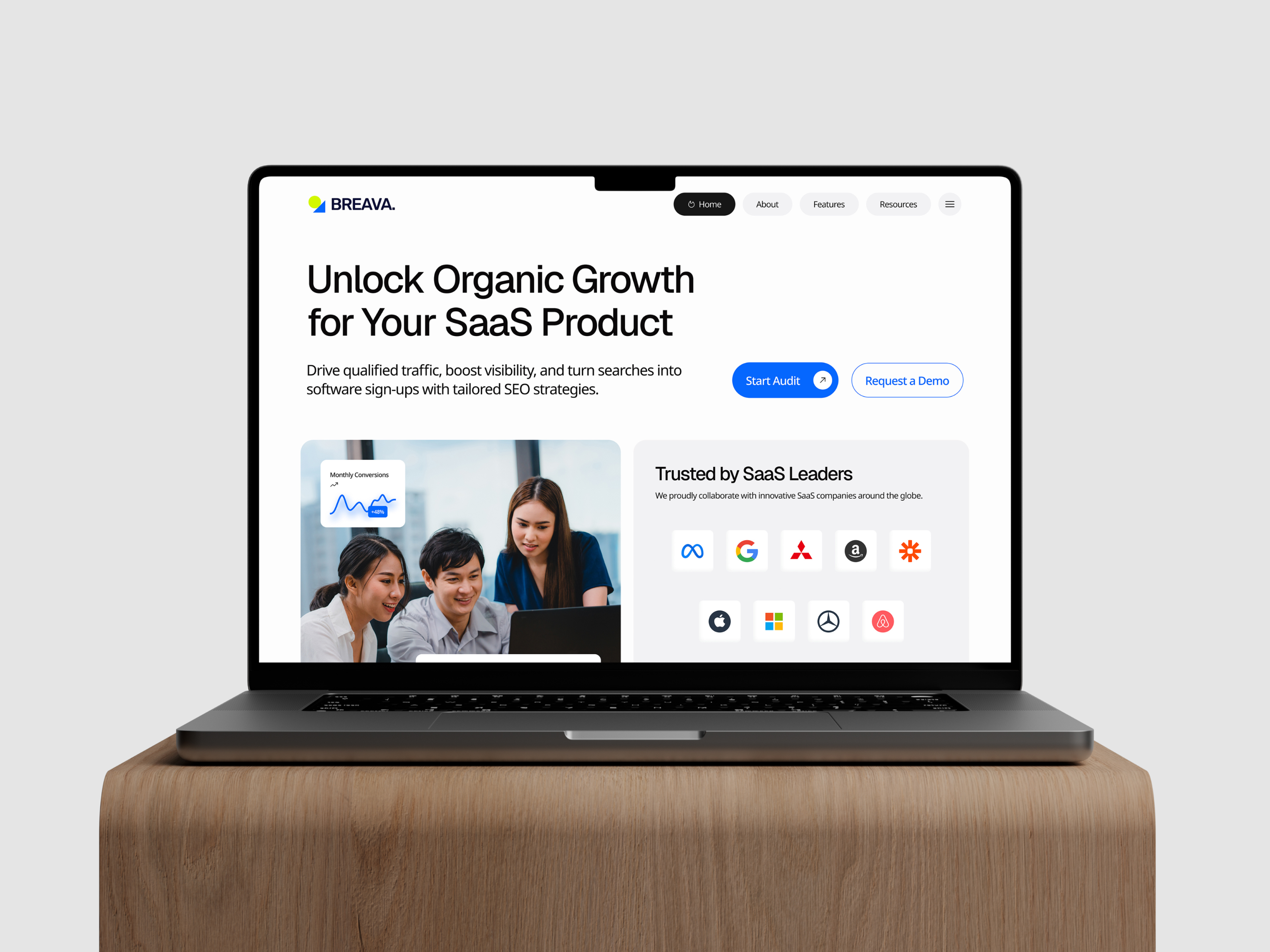 SEO SaaS Management Landing Page by Catalystco Studio on Dribbble