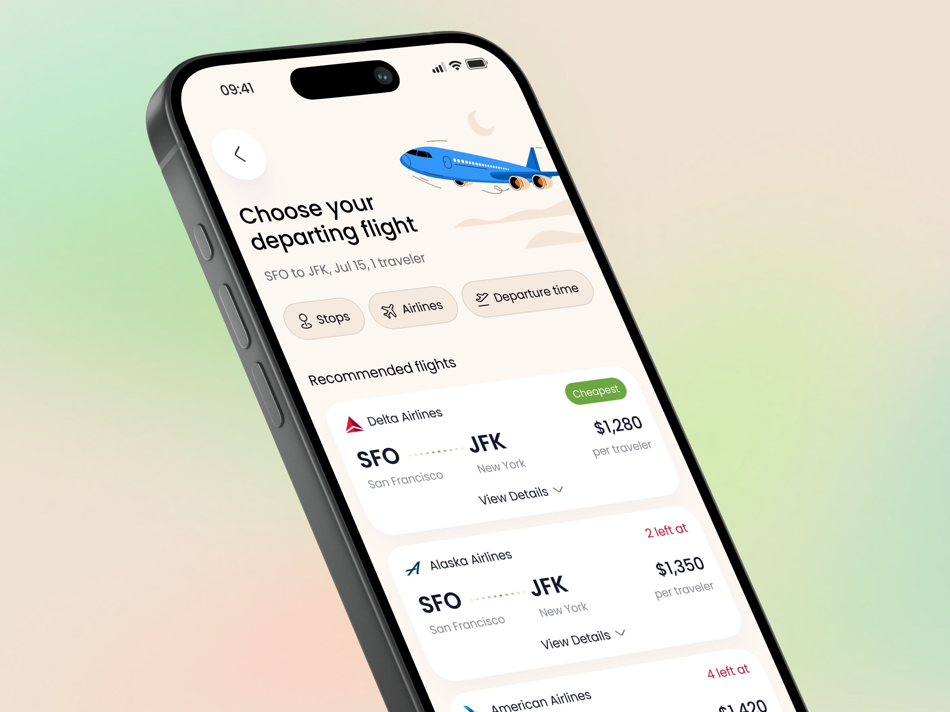 Flight Booking Mobile App by Budiarti R. on Dribbble