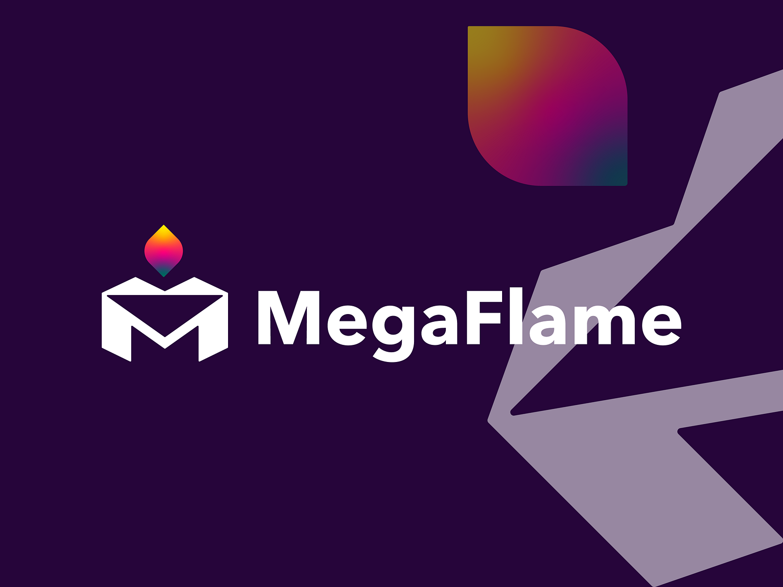 MegaFlame – Gas Energy Company Logo Design by Muhammad Aslam on Dribbble