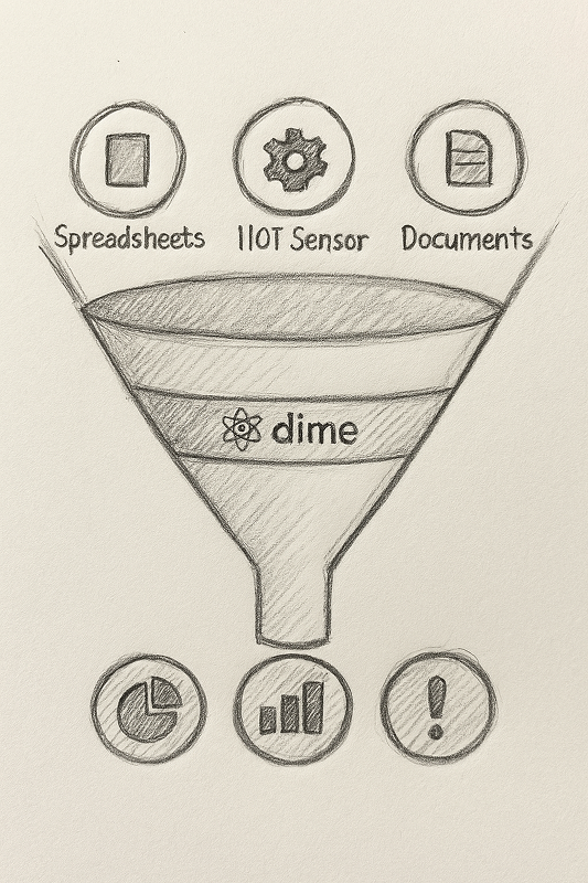 Effortless data aggregation illustration by Prakhar Neel Sharma on Dribbble
