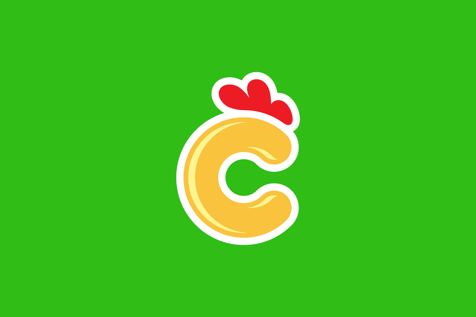 C Letter Chicken Logo by Wildan on Dribbble