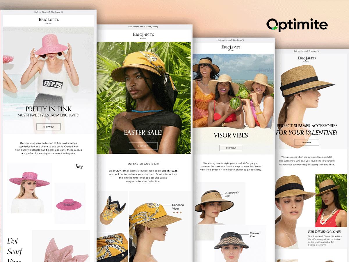 Email Designs That Elevate Style by Sushant Yadav for Optimite on Dribbble