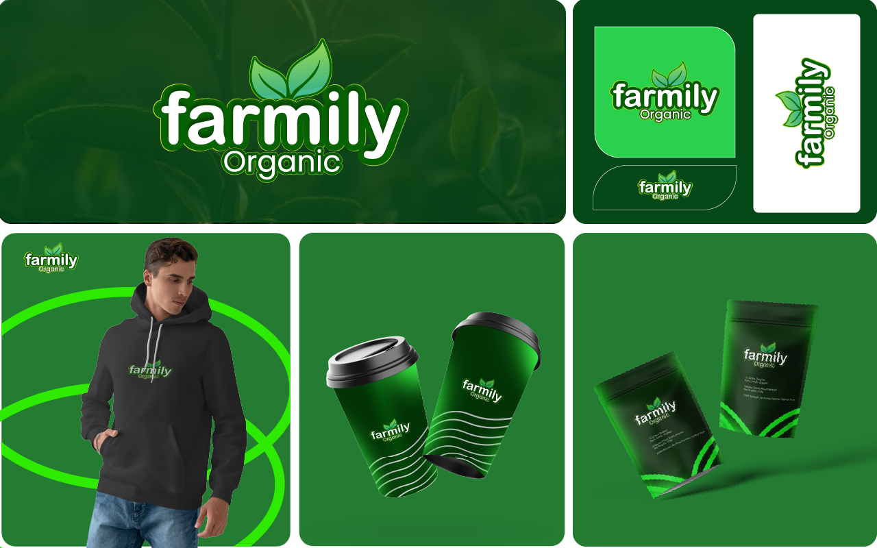 Farmily Logo Design — Modern & Friendly by Samina M on Dribbble