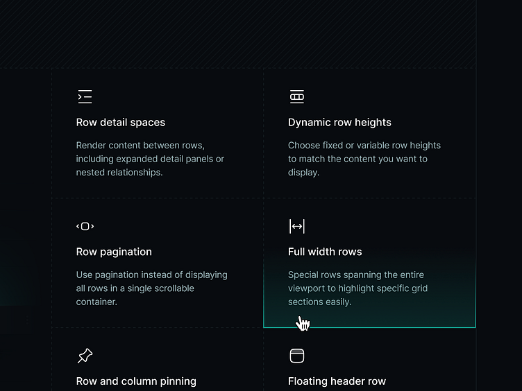 Lytenyte Grid Landing Page by Virgil Pana on Dribbble