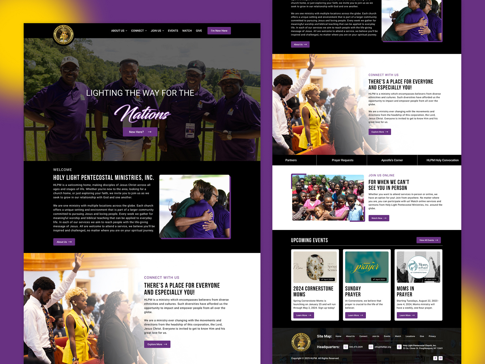 HLPM – A Spirit-Led Website Design for a Global Ministry by Mid-Hudson ...