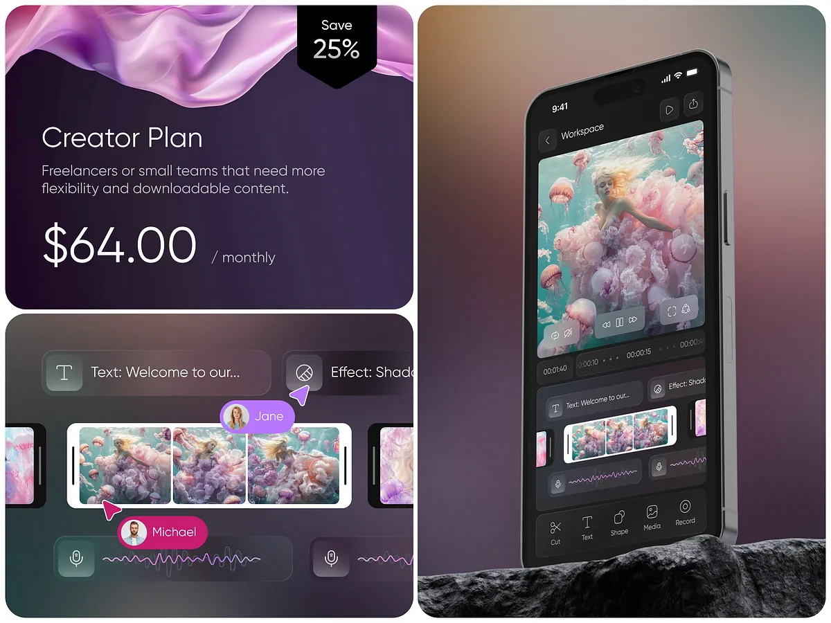 Neumorphism designs, themes, templates and downloadable graphic ...