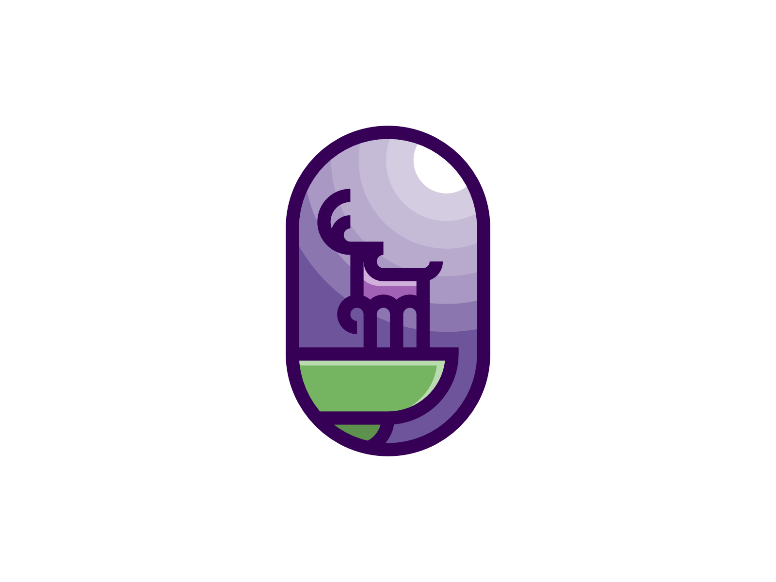 Wild Deer Badge Logo by FNH Design on Dribbble