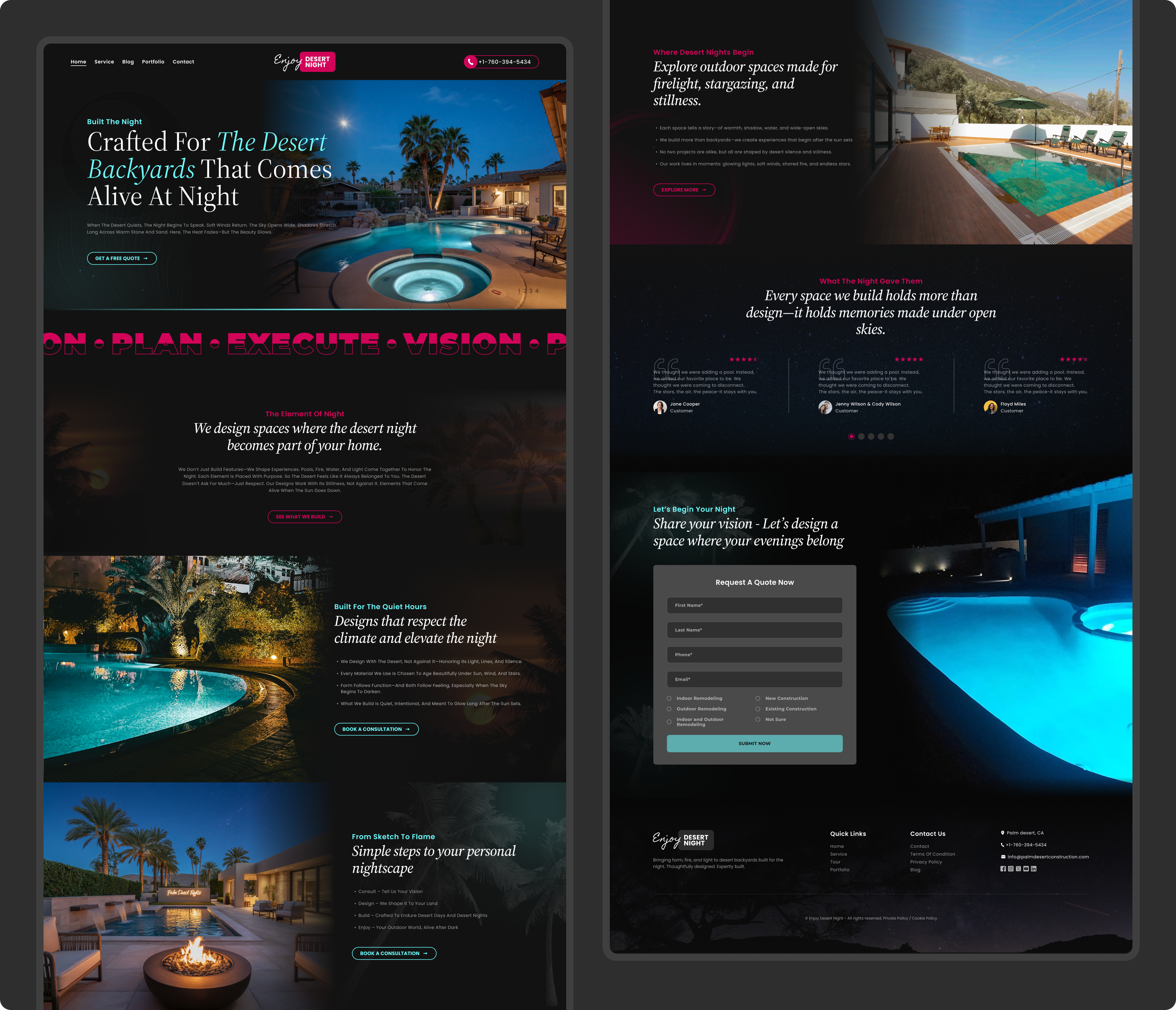 Homepage UI Design for Backyard Experts by Gaurang (Gary) Zalariya on ...