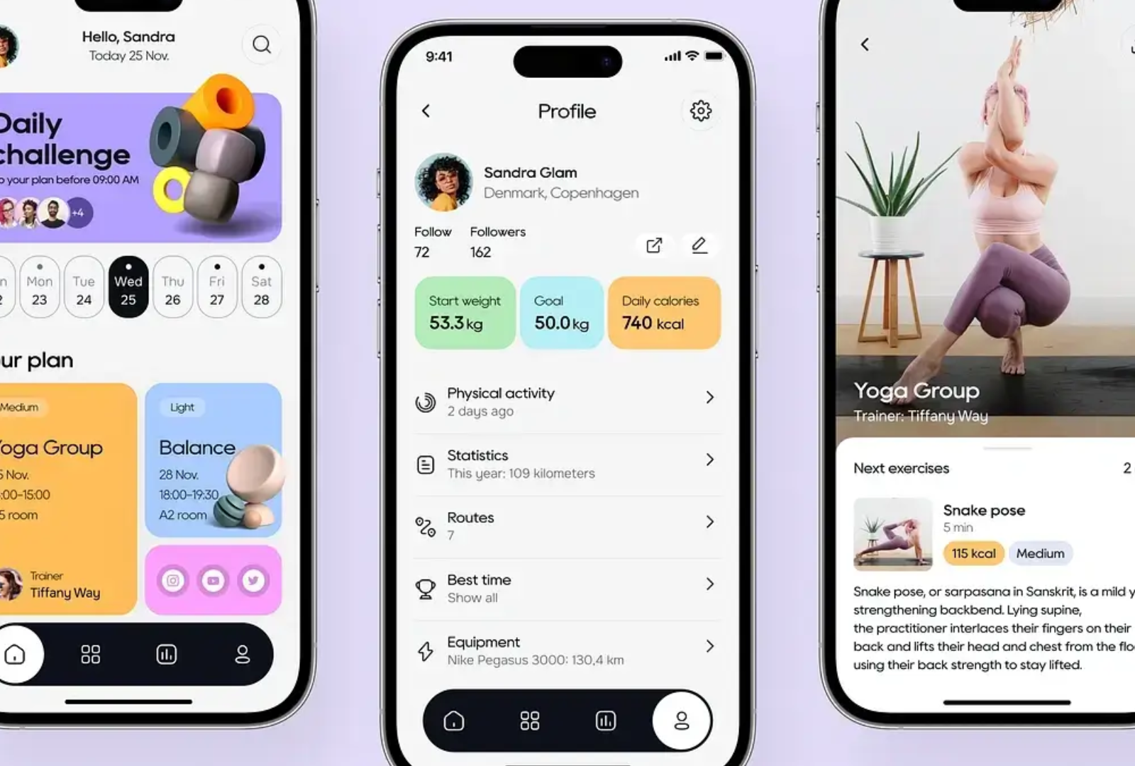 Daily Challenge Mobile App Designing by Emily Carson on Dribbble