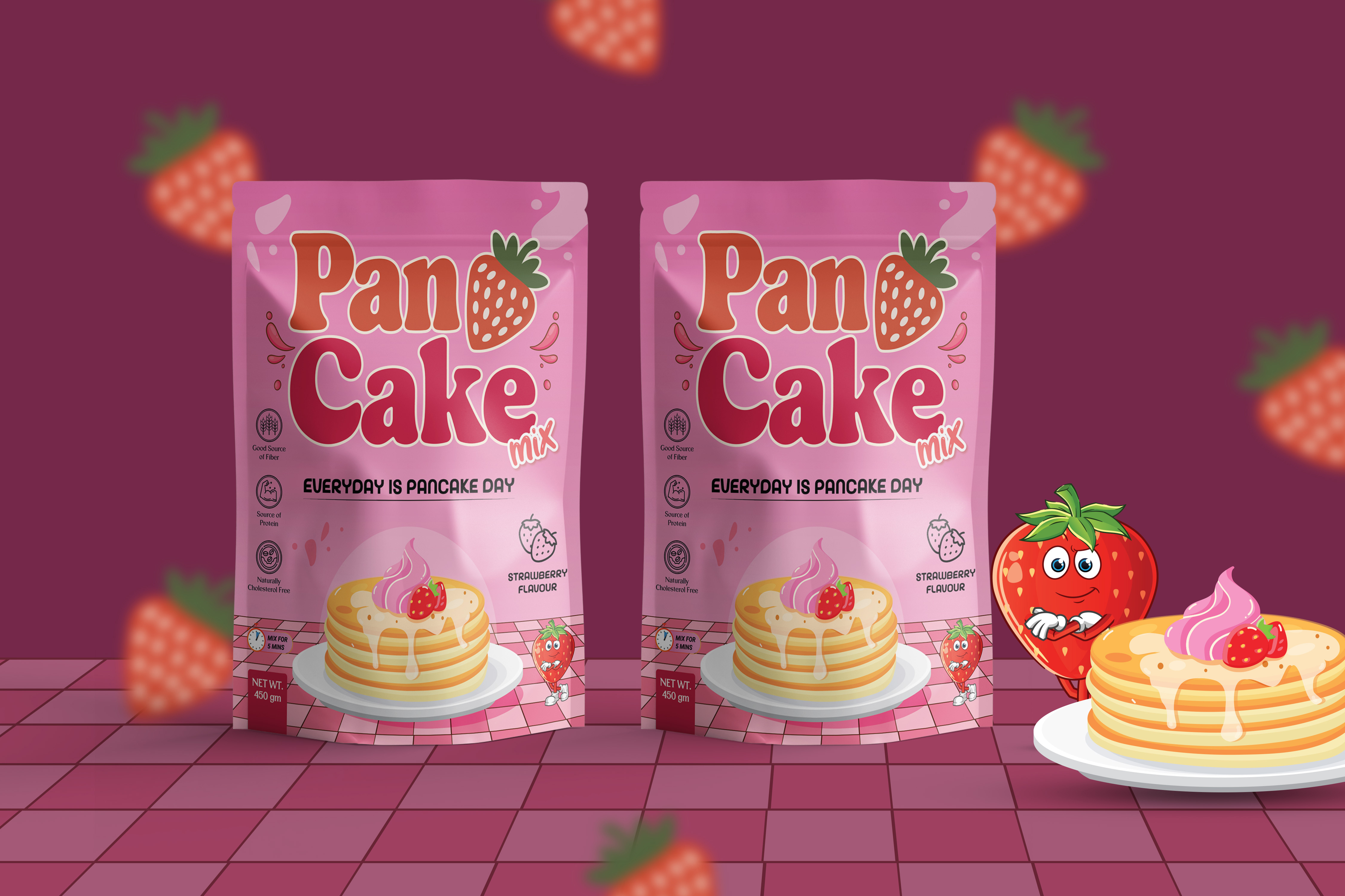 Pan Cake Pouch Packaging Design by Junayed Ibna Din on Dribbble