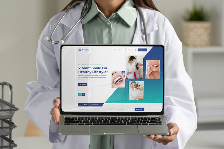 Dentist and Dental Clinic Website Design | UIUX by DQ Australia on Dribbble