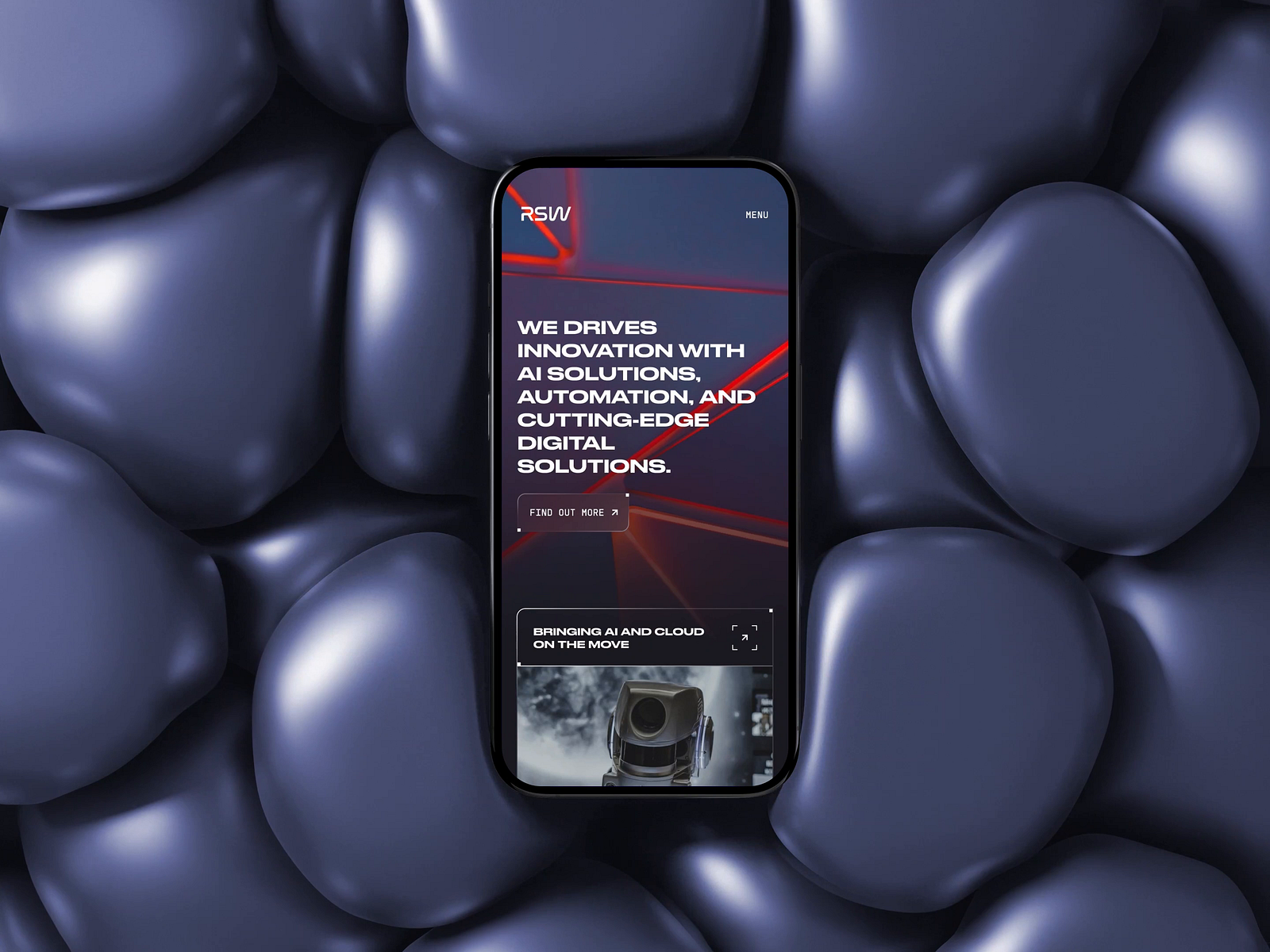 RSW Menu - Mobile by Luca Fasoli on Dribbble