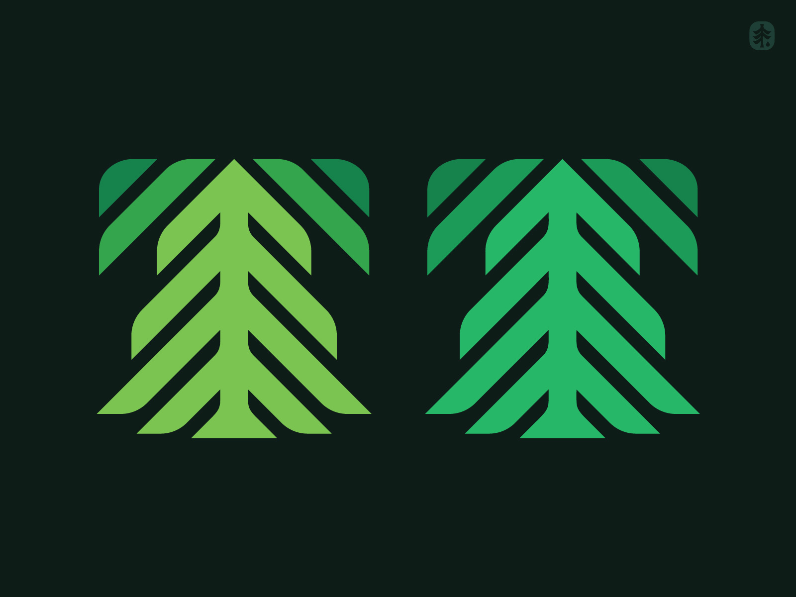 Tree letter I by Ethan Fender 🐦‍⬛ on Dribbble