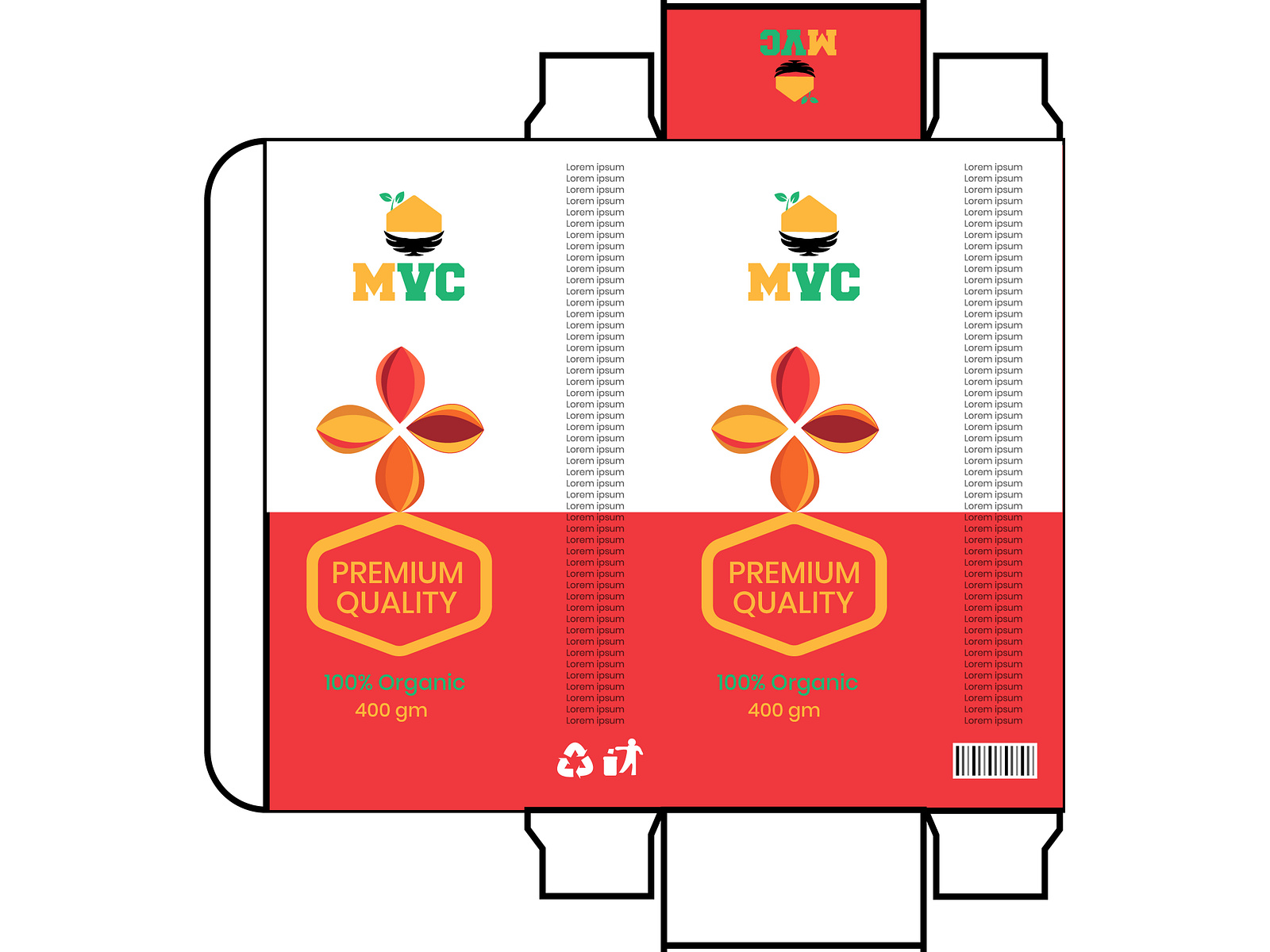 Pakaging Box. by Monirul Hasan on Dribbble