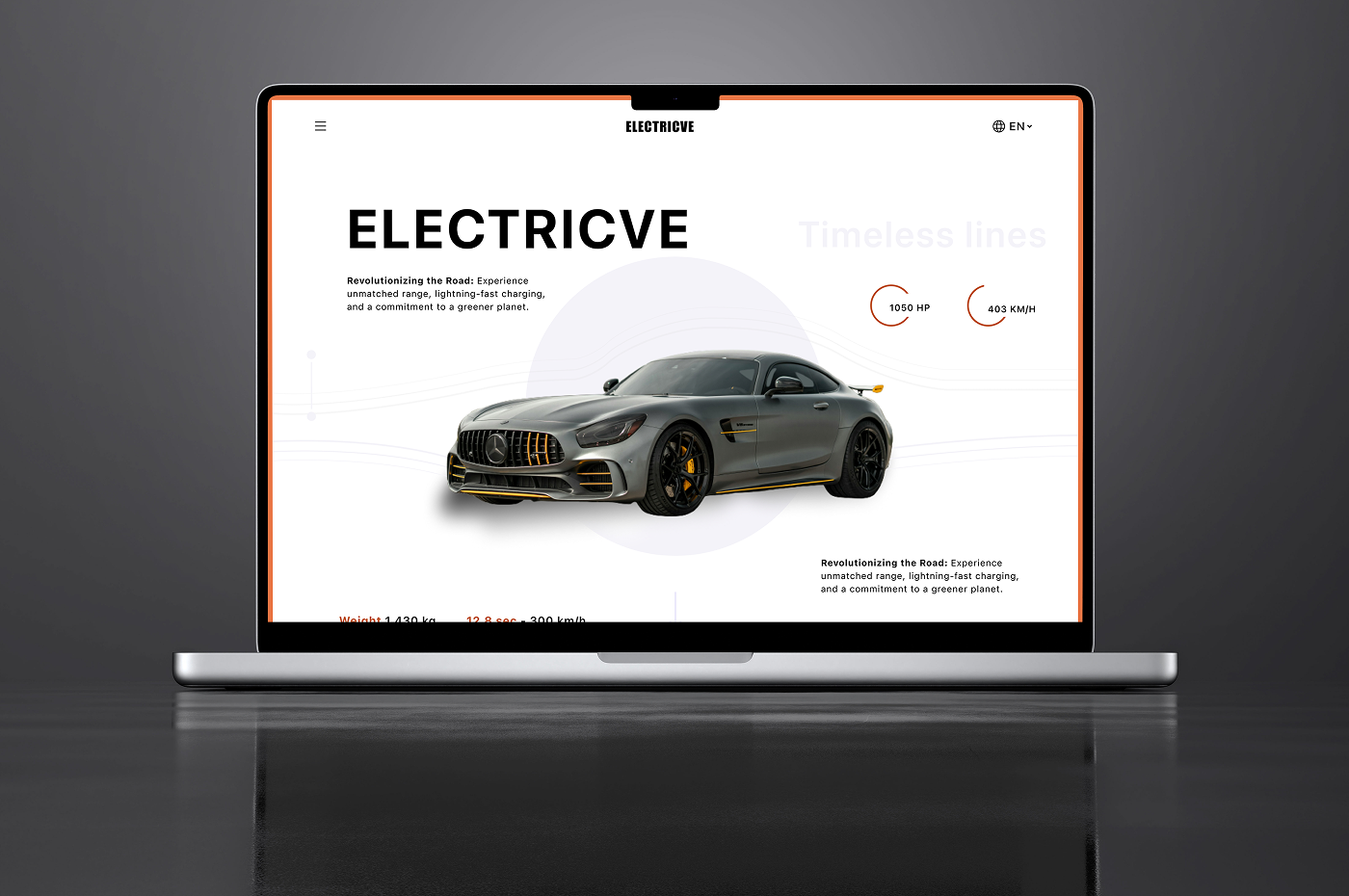 Electric Vehicle Web Design by Ujala Akmal on Dribbble