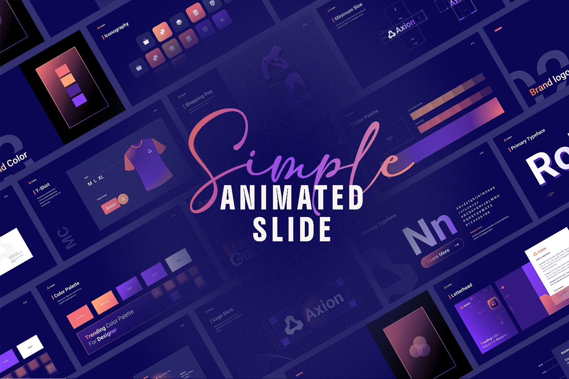 Axion-Brand Guideline Presentation by Kreate-Tribe on Dribbble