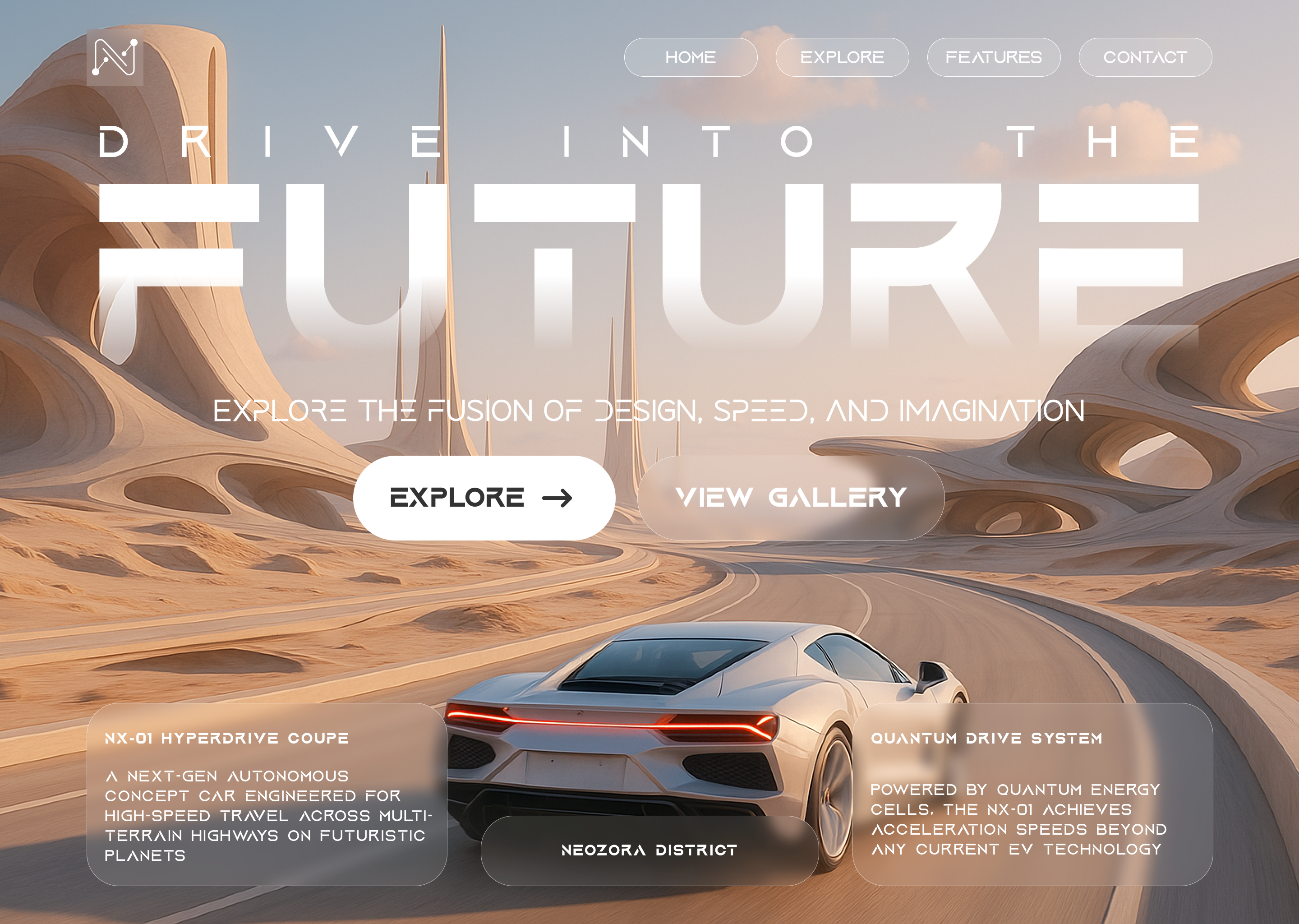 Futuristiccar designs, themes, templates and downloadable graphic ...