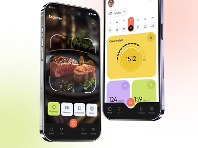 AI Calorie Counter App by Sheikh Raihan on Dribbble