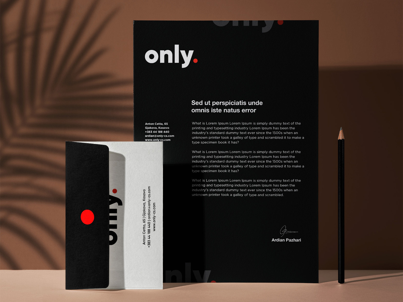 Introducing the new mark of ONLY by Ardian | Logo Specialist Designer ...