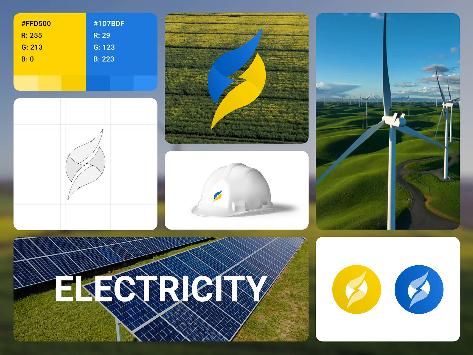 Electricity Logo Concept — Clean Energy Identity Design by Dyvni on ...