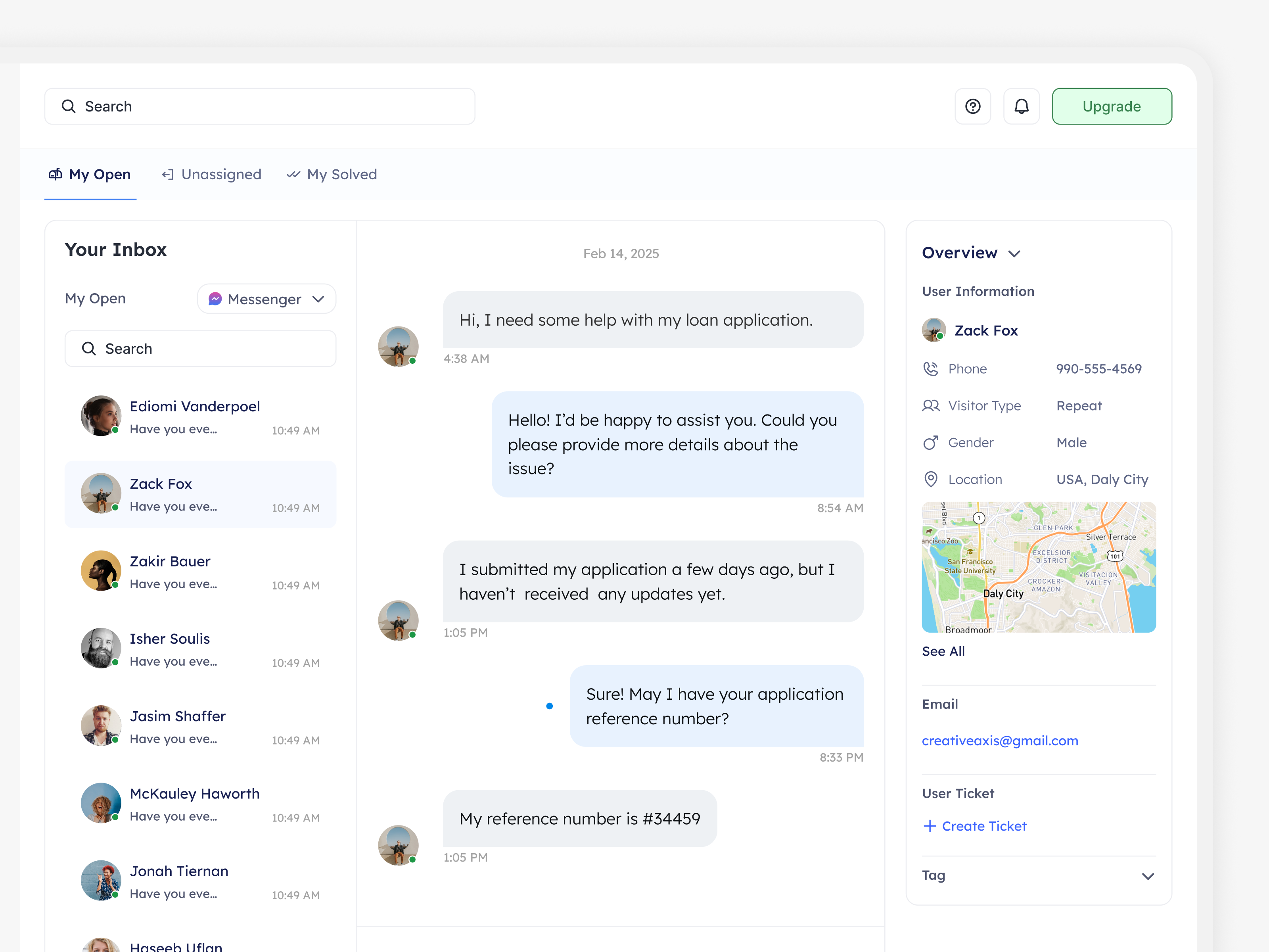 AI ChatBot SaaS Omnichannel Dashboard UI/UX Design by Creative Axis ...