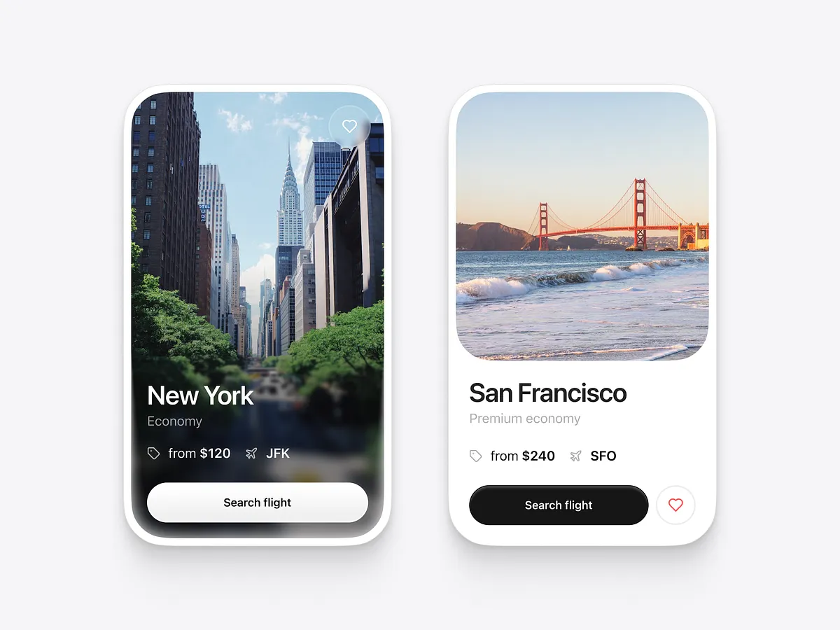 Browse thousands of Flight Booking App UI Design images for design ...