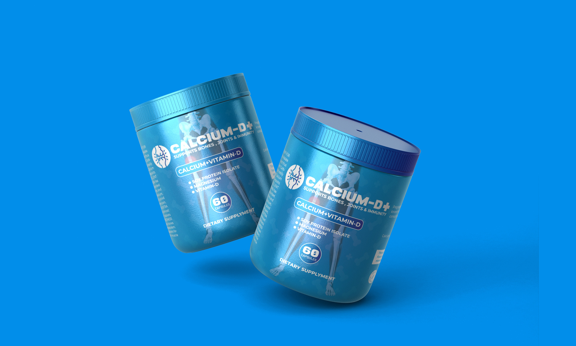 Dietary Supplement Label / Calcium Label design by Mostakim Ahamed on ...