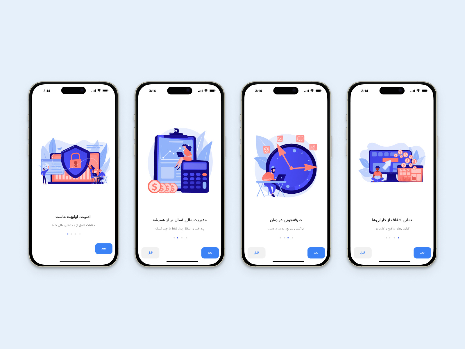 Sad – Clean & Minimal Finance App UI by sahar abbasi on Dribbble