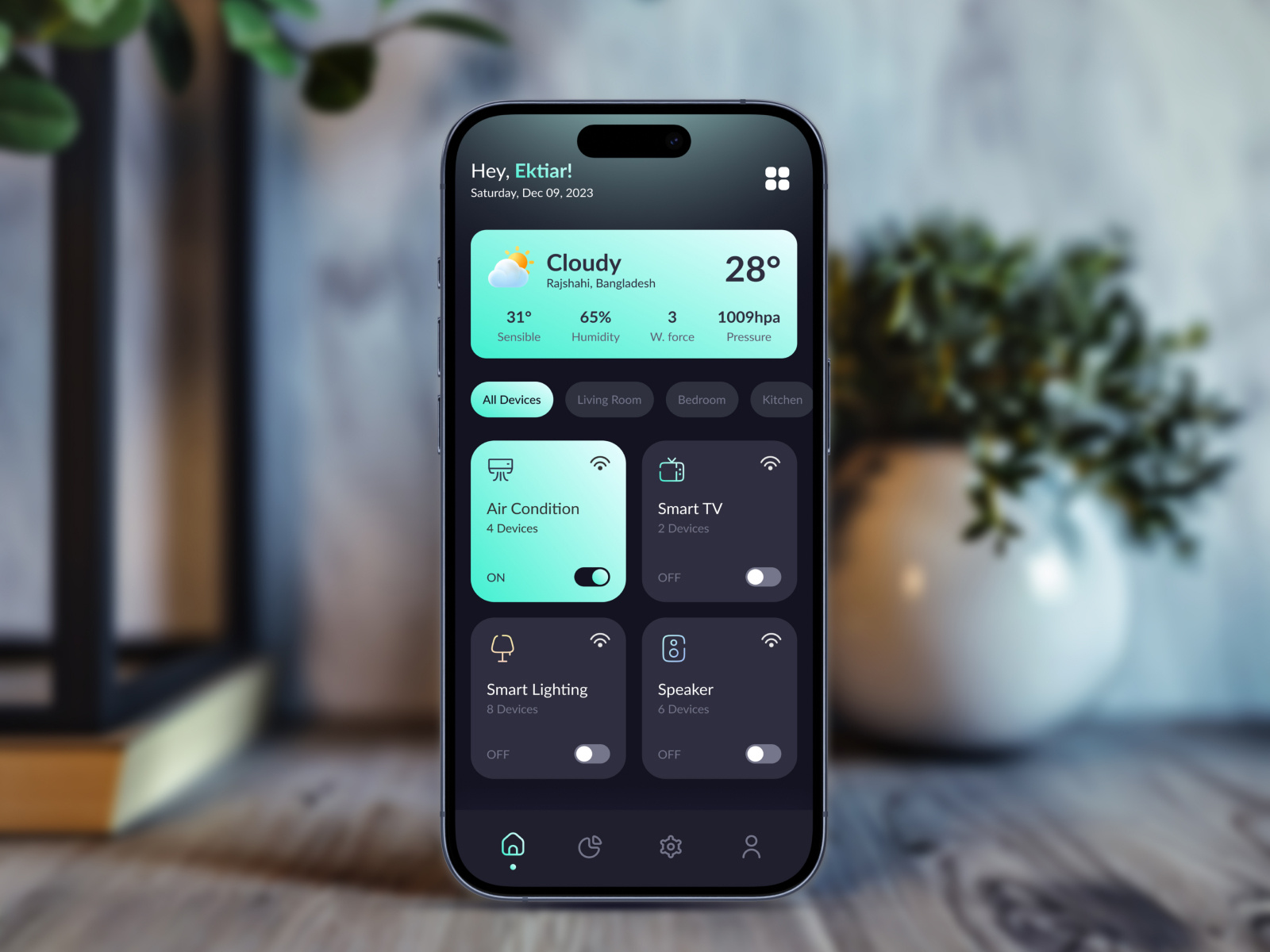 Smart Home Mobile App | Modern User-Centric App Design by Asiq M. for ...