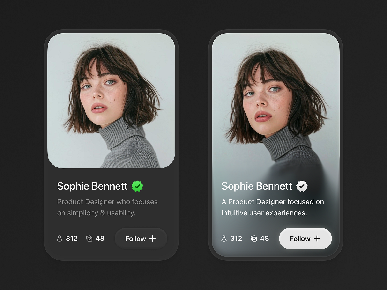 Dark or Light? by Tran Mau Tri Tam for UI8 on Dribbble