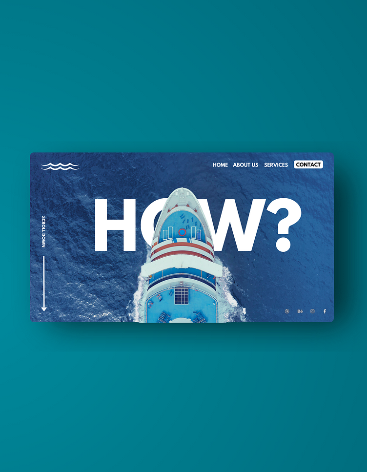 Cruise Ship Hero Section for Elementor by Nicolai Palmkvist on Dribbble