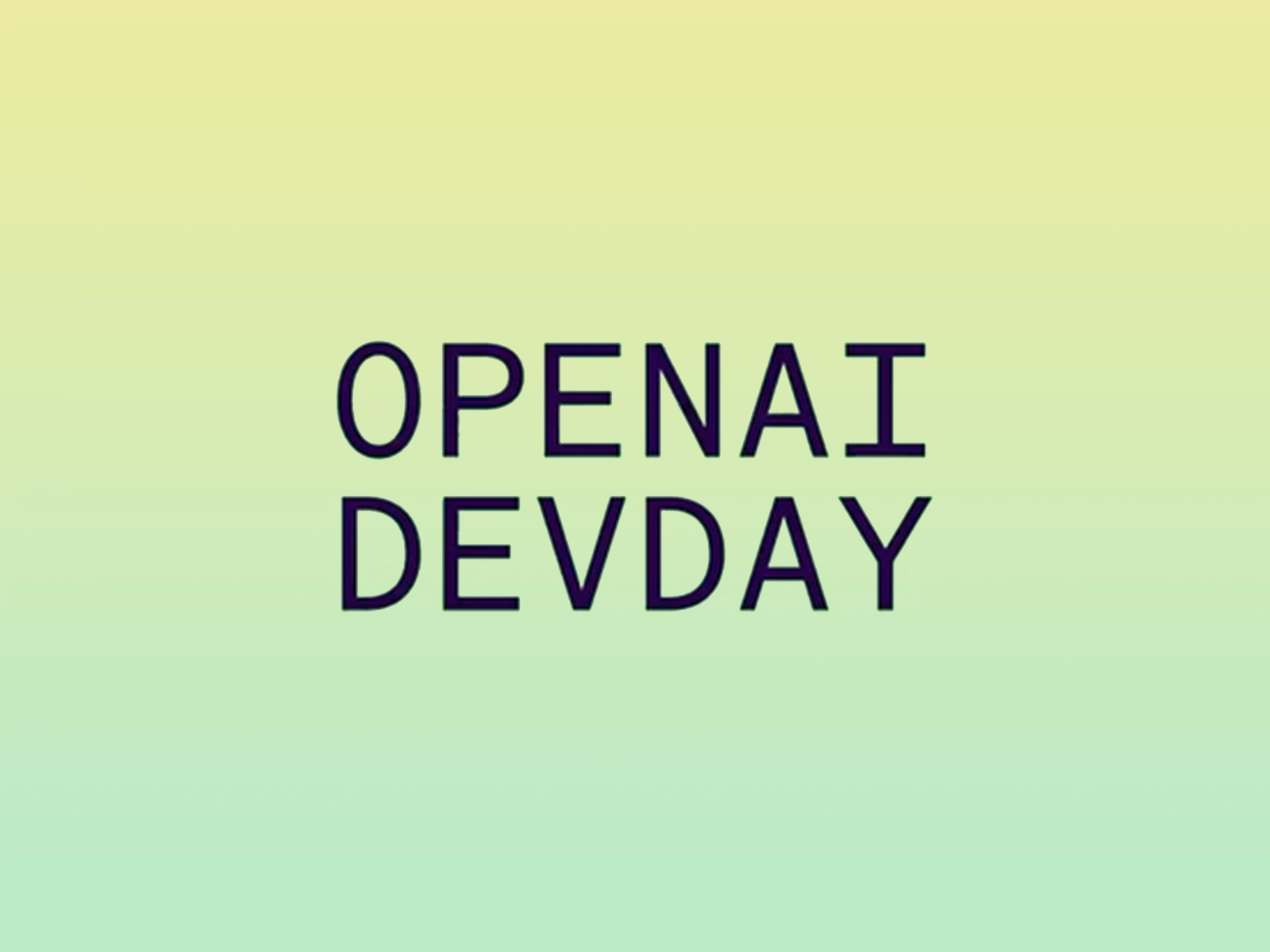 OpenAI DevDay Gradient Banner by Shot Machine on Dribbble