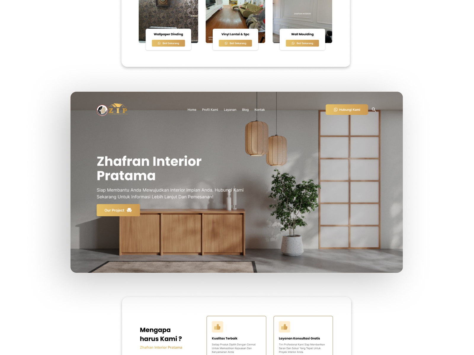 Zhafran Interior Pratama - interior and furniture Website by Reni Isti Widiya Ningrum for ...