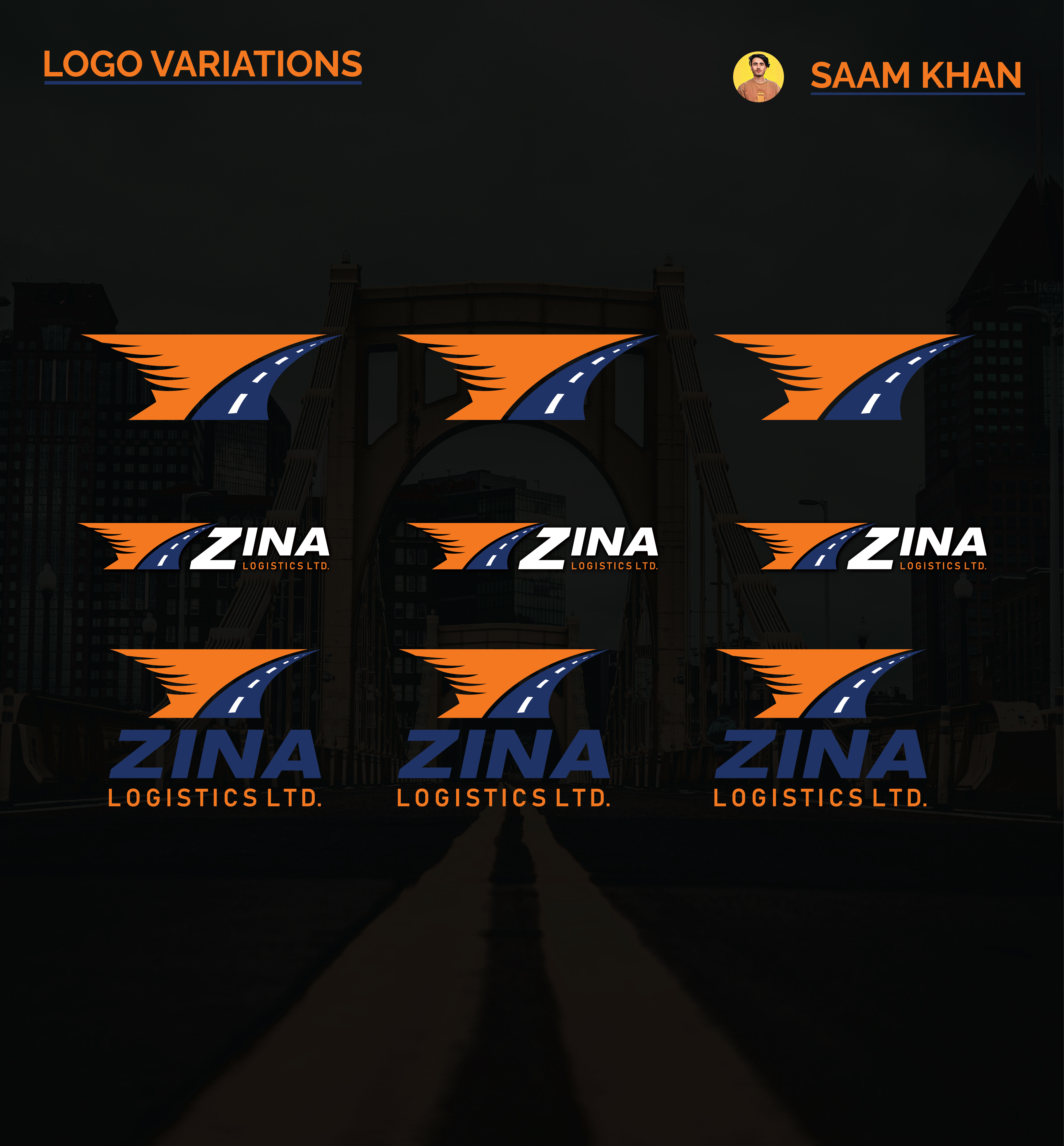 Logo & Brand Guidelines Design for Construction Company by Saam ...