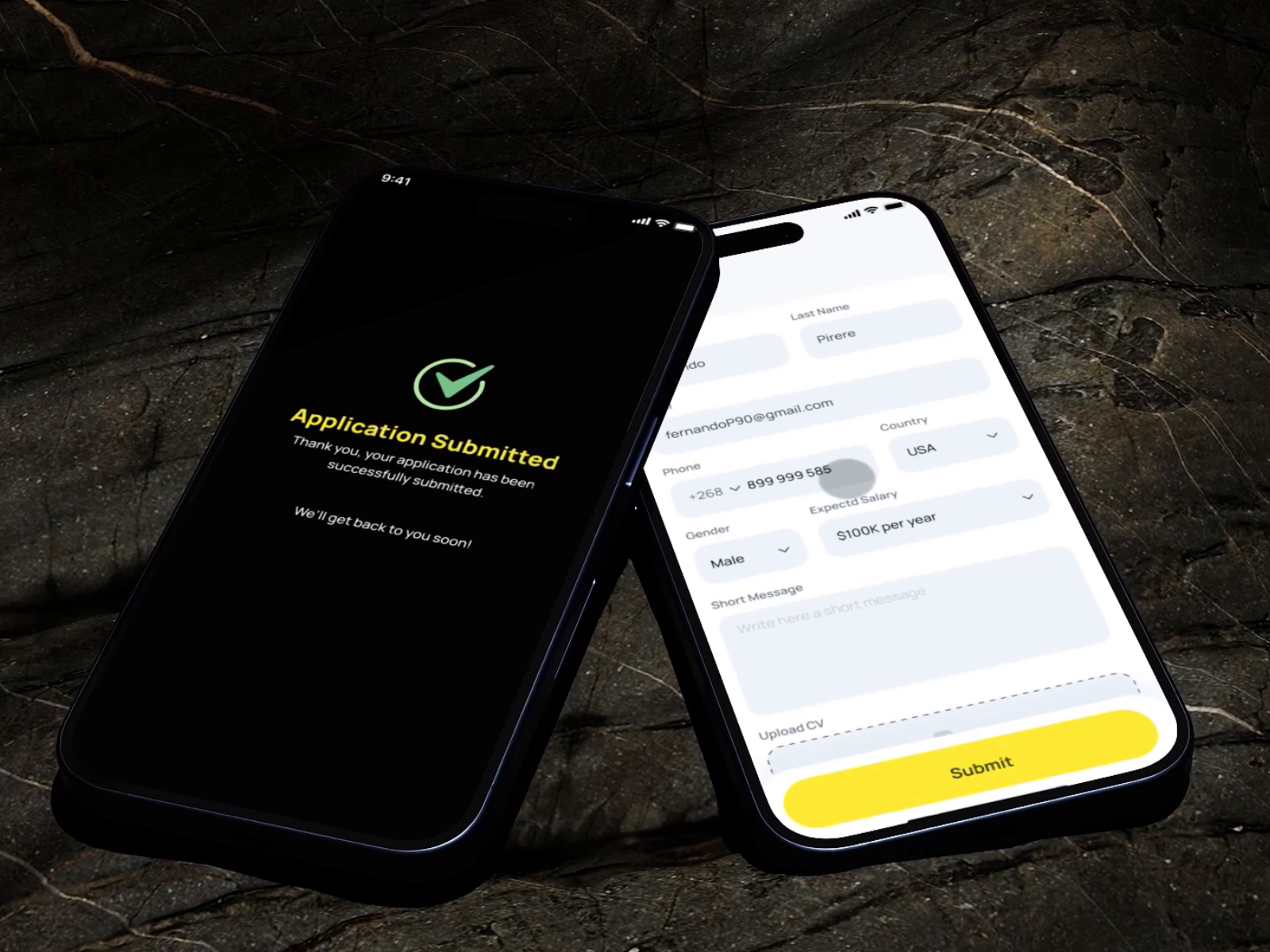 Jobby - Job Finding App by Nasir Uddin on Dribbble