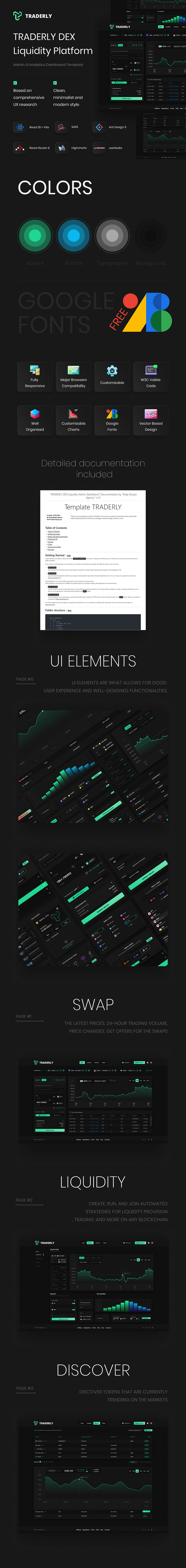 DEX Liquidity & Swap Dashboard Template by Extej UI UX Design Agency on ...