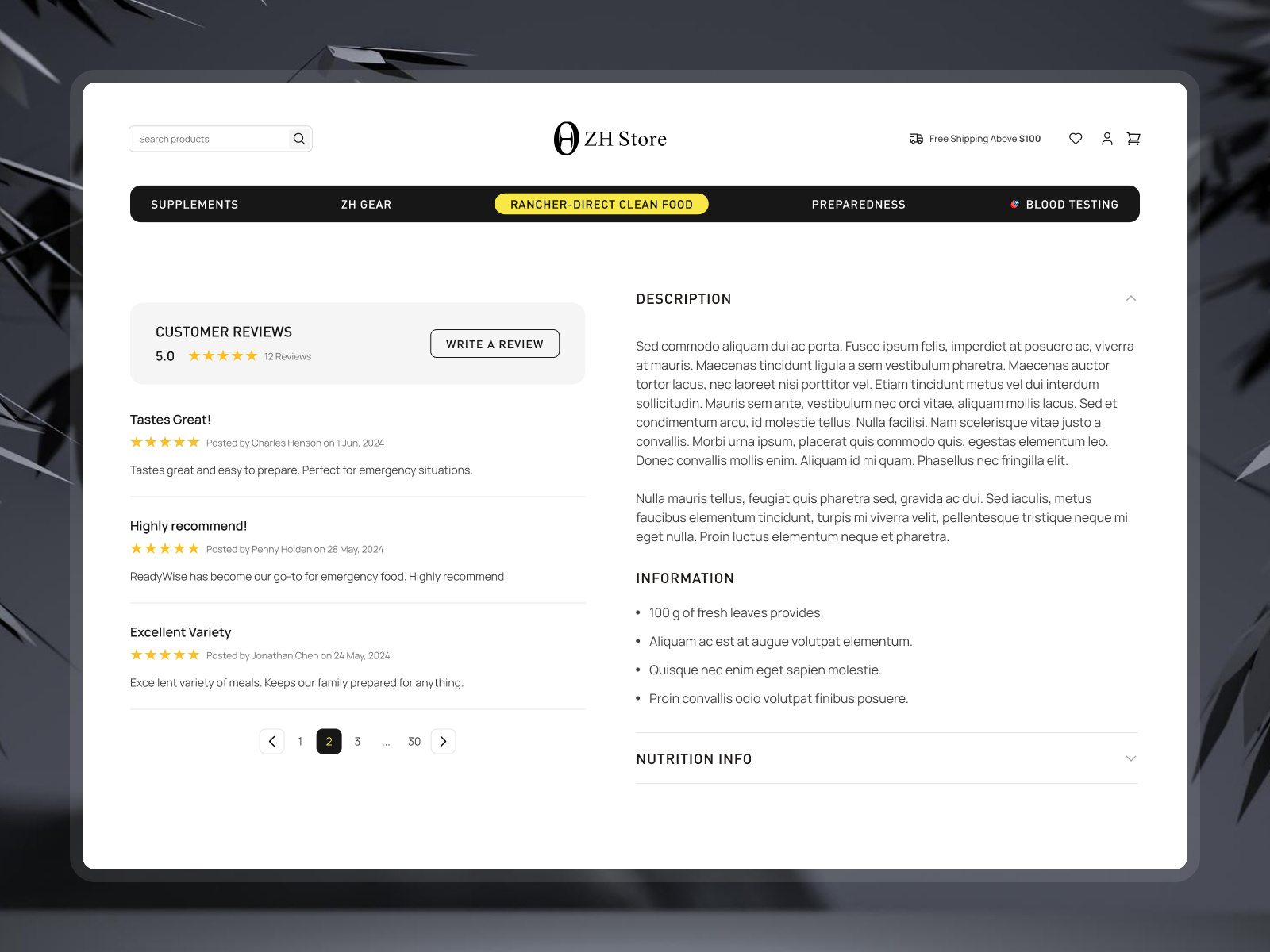 ZeroHedge Store - Bold, Clean & Conversion Focused PDP by Rapidops on ...