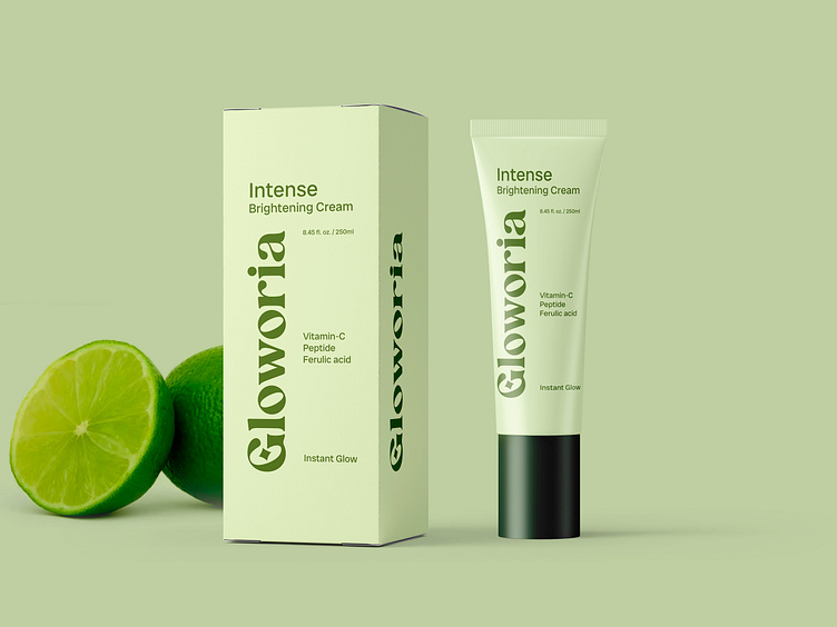 Gloworia skin care product label and packaging design by MD Faysal ...