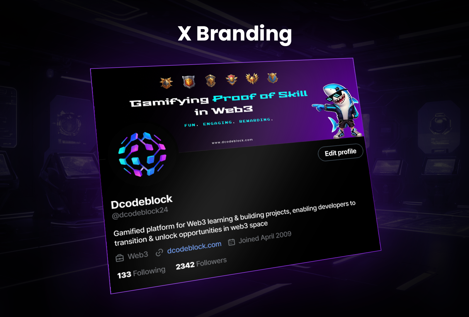 Twitter Branding - Web3 by Kumara Kabilan on Dribbble