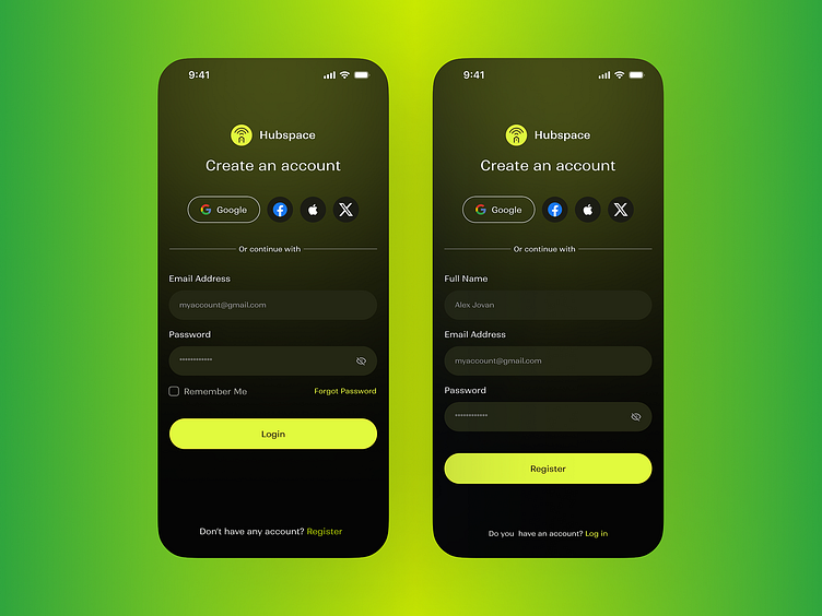 Smart Home - App Login & Signup UI by SHEIKH NAEEM on Dribbble