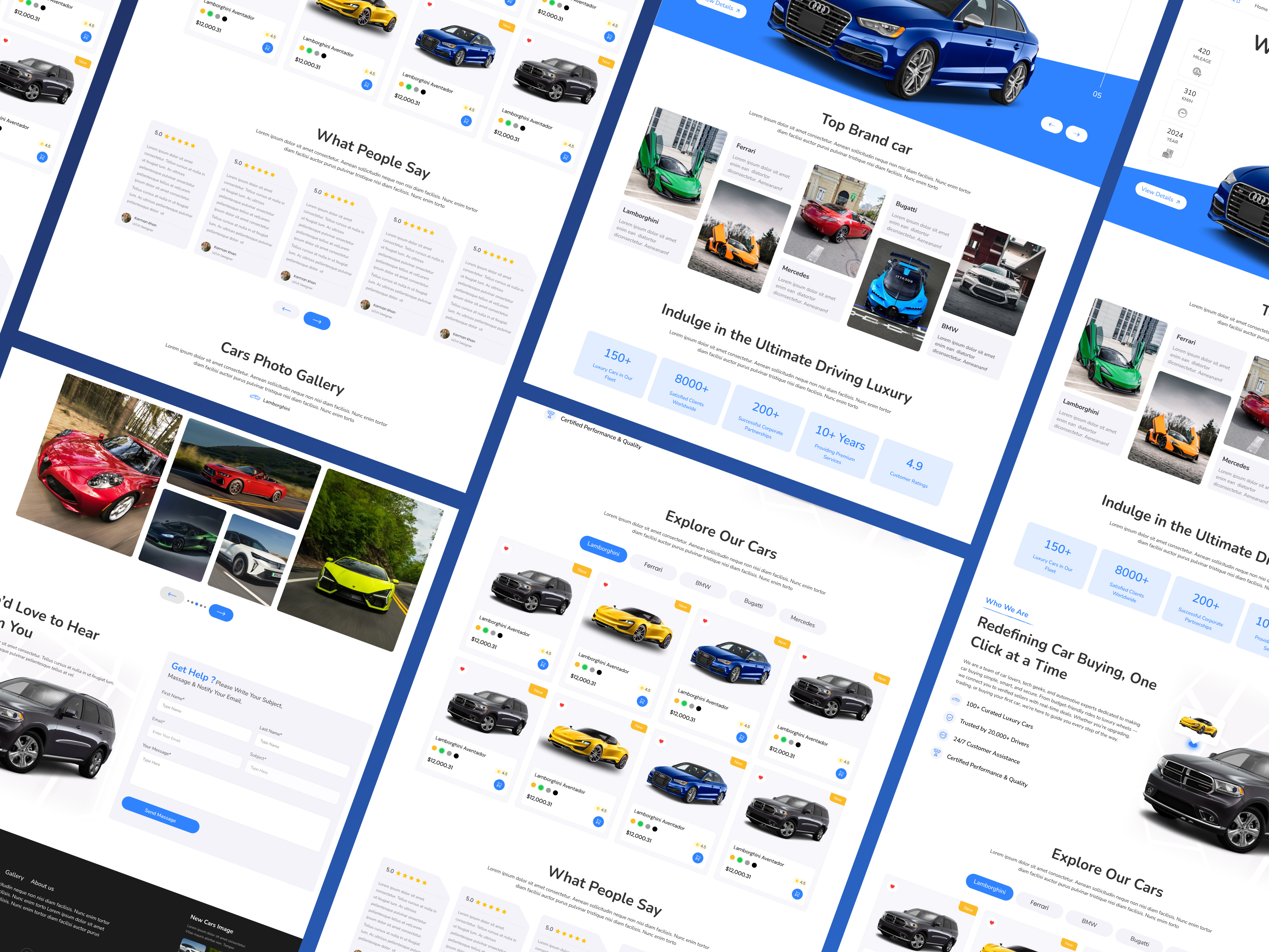 Used Car Website UI/UX Experience by Expert Squad by Expert Squad - UI ...