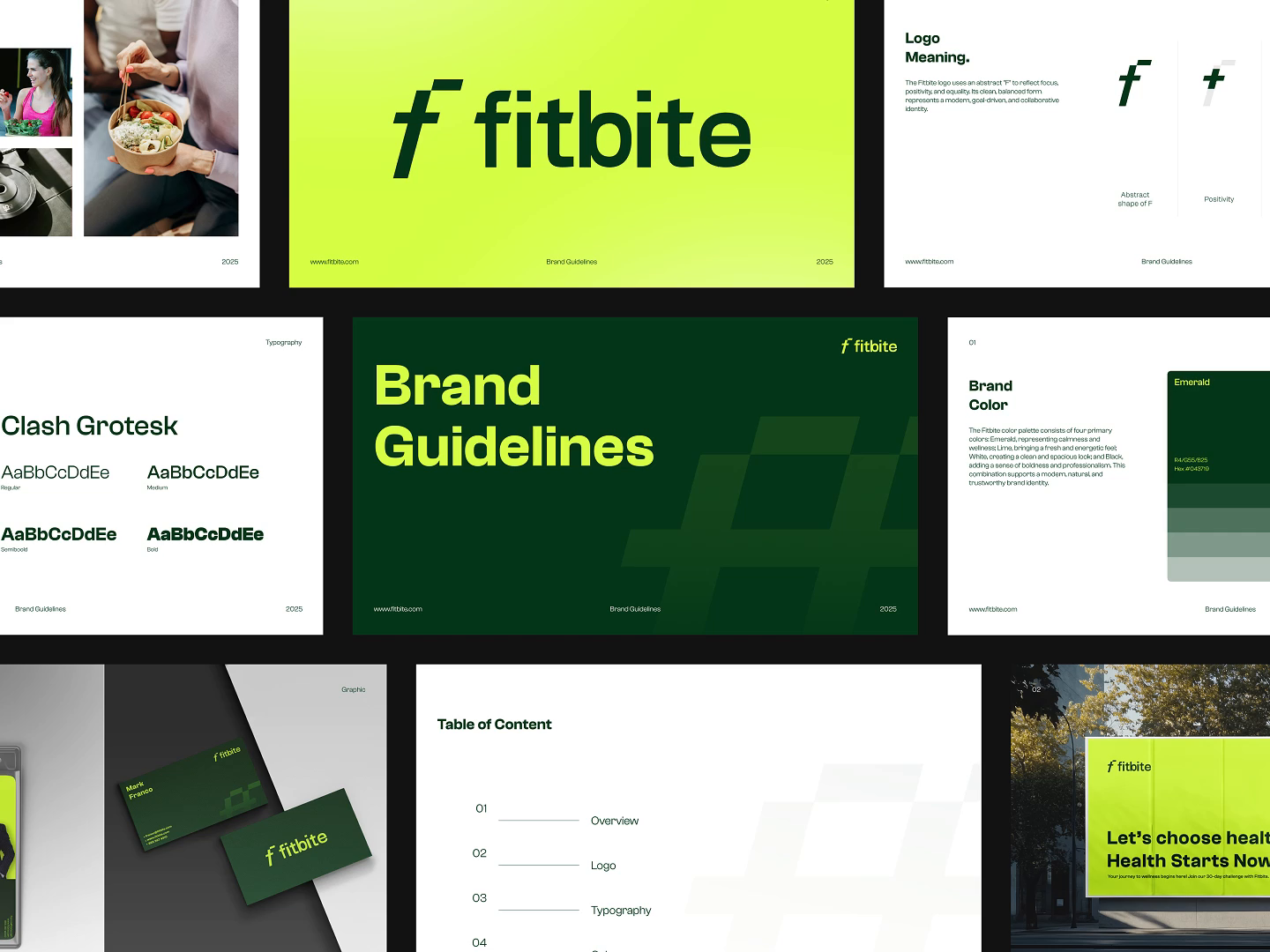 Fitbite - Brand Guidelines by Nija Branding for Nija Works on Dribbble
