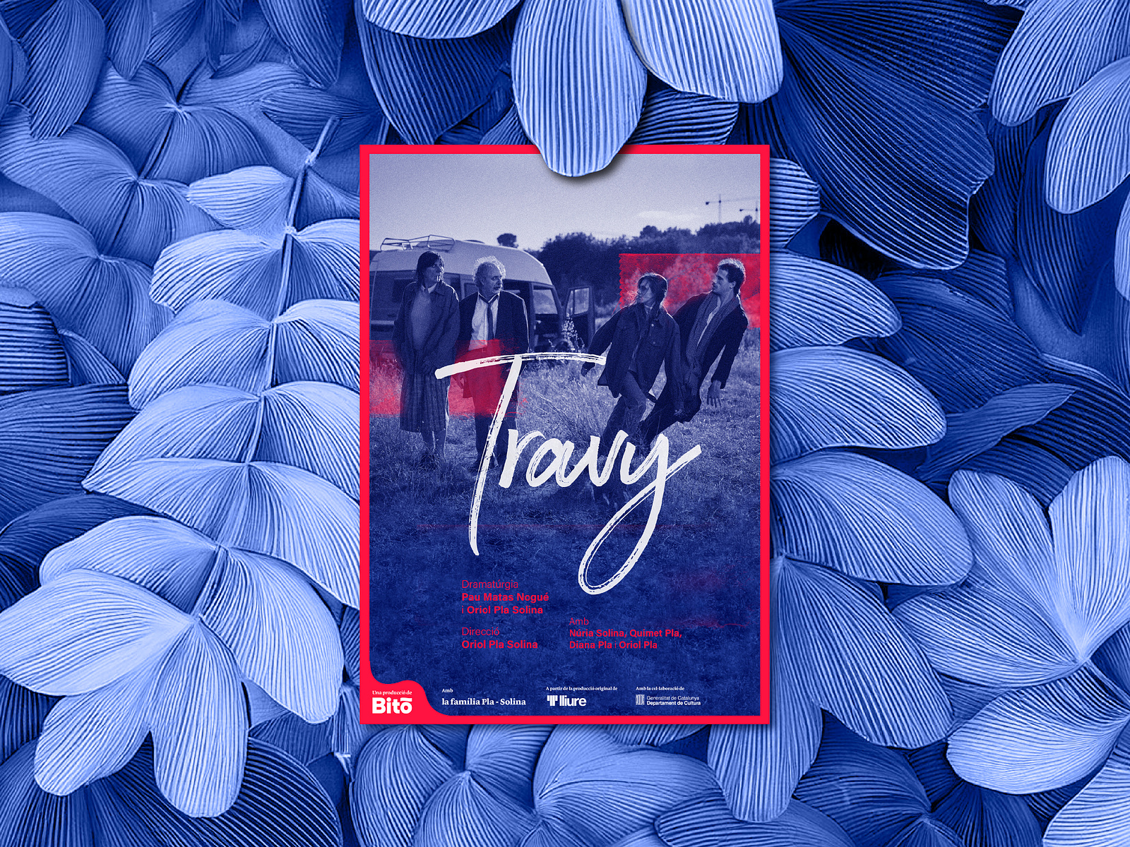Theatre play poster - Travy by Bibiana on Dribbble