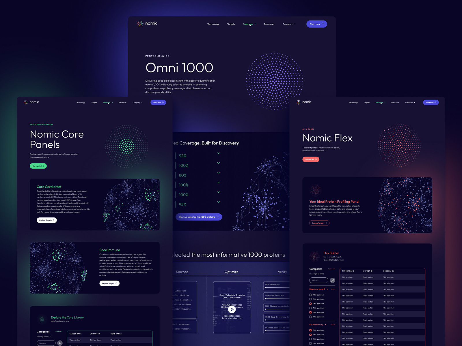Nomic Bio - Website Launch by Ooho on Dribbble