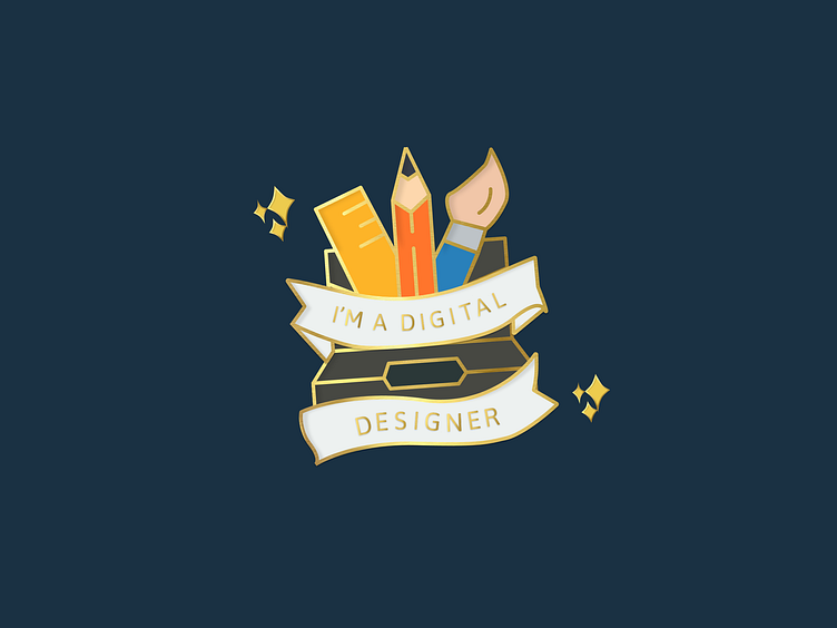 Digital Designer Pin by Adeeba M on Dribbble